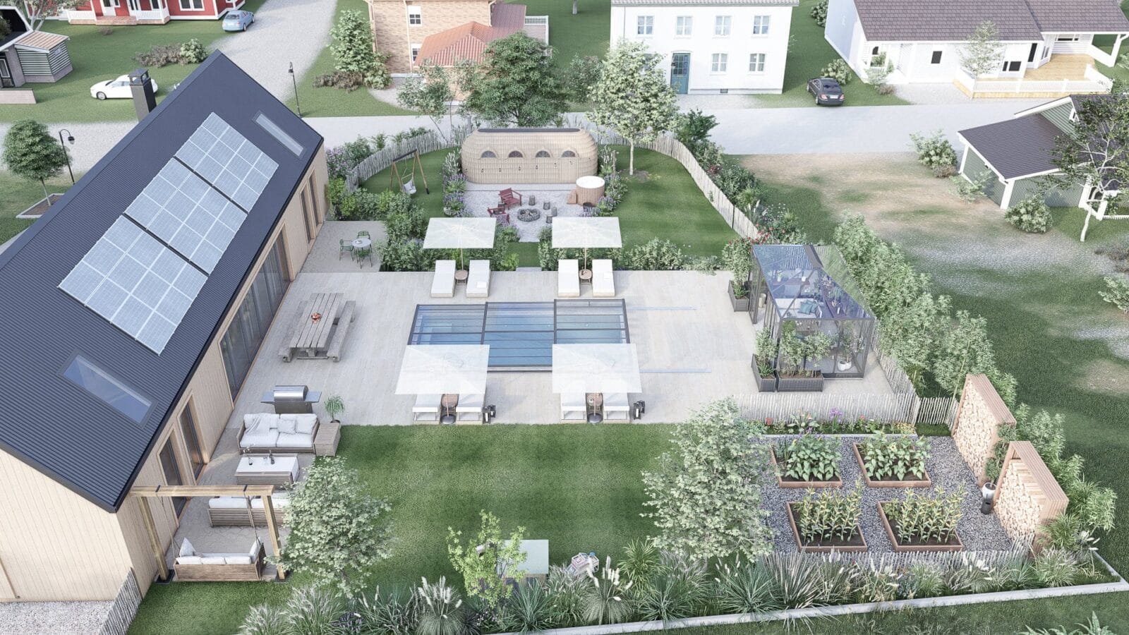 Das Farmhaus: Design-Ferienhaus für große Gruppen und Familien an der ...