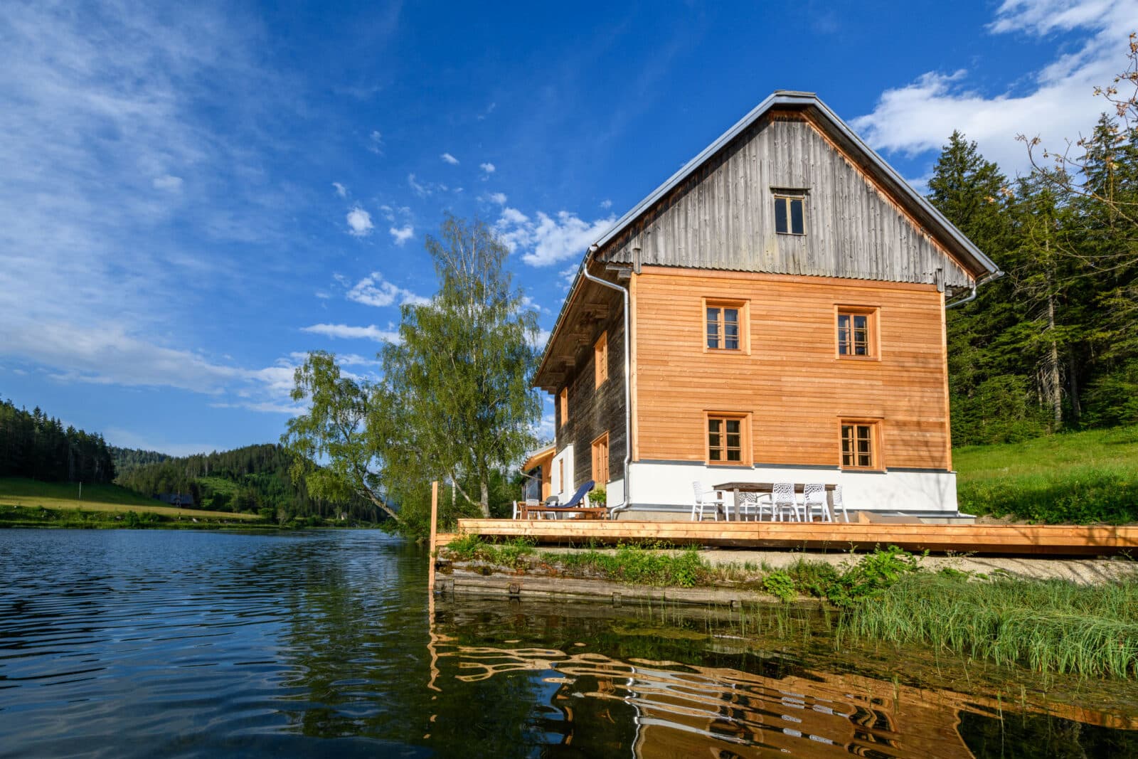 Walster 10, Ferienhaus am Hubertusssee in der Steiermark II ...
